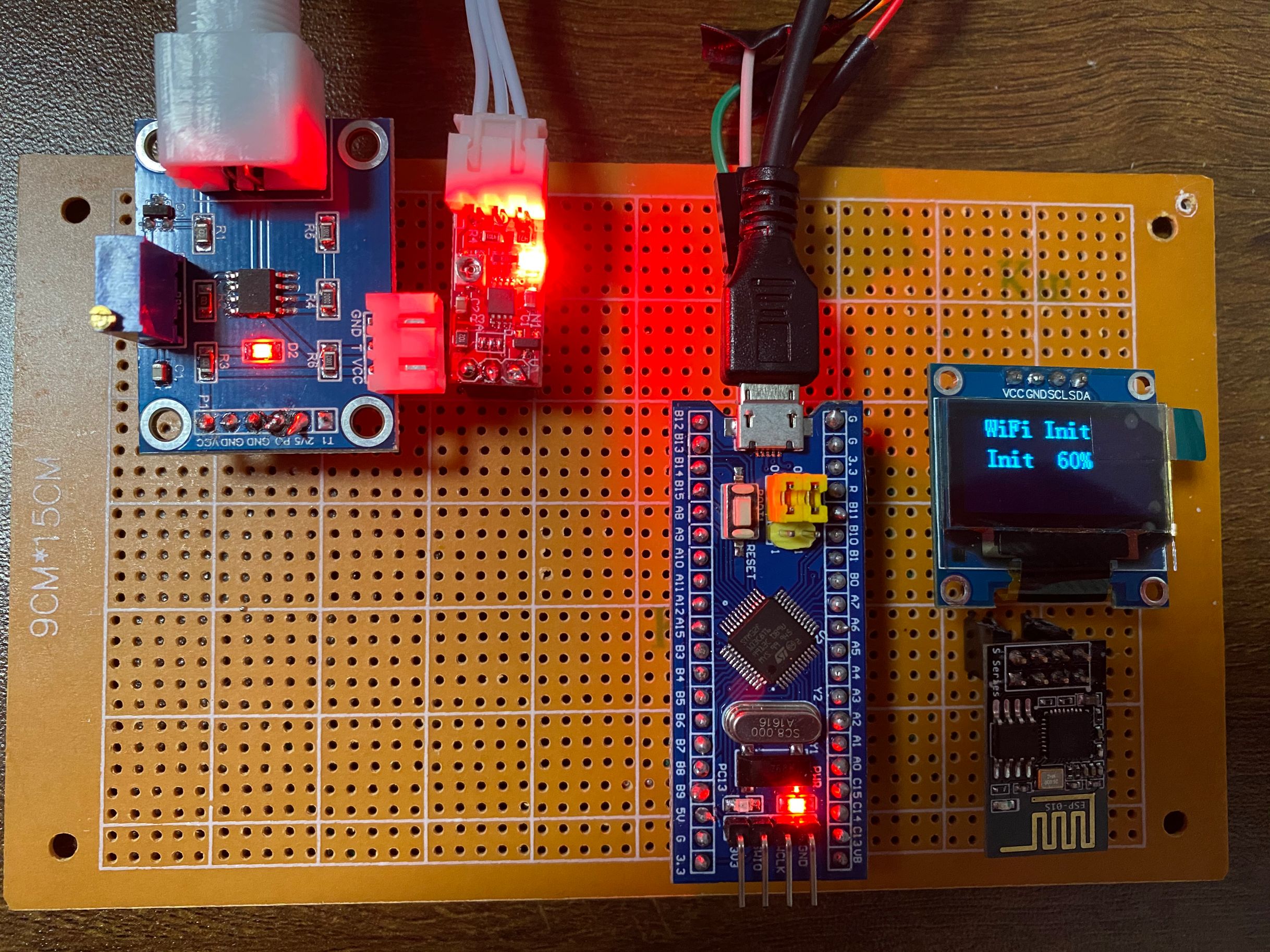 stm32水质检测系统（TDS检测，水温检测，PH检测，wifi上传，上位机显示）_tds stm32-CSDN博客