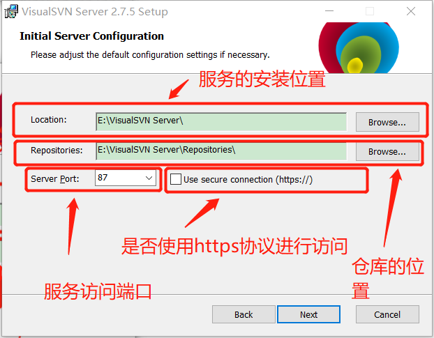 SVN服务器端的安装和配置（服务端的使用）_svn server 服务器设置-CSDN博客