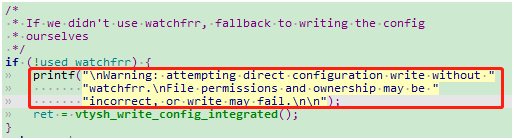 FRR代码分析系列第二篇：FRRouting配置显示与保存_frr代码怎么看-CSDN博客