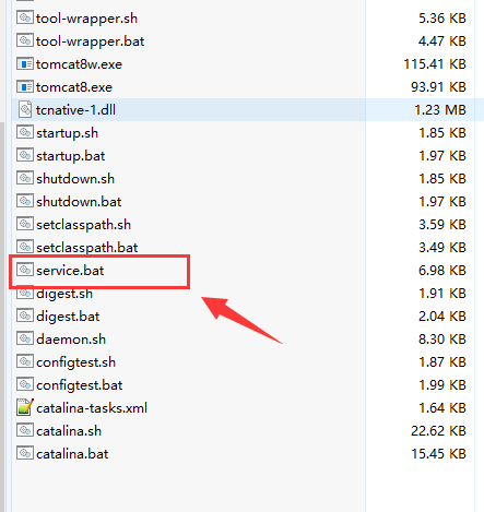 Windows下，将tomcat注册为服务启动_tomcat service.bat-CSDN博客