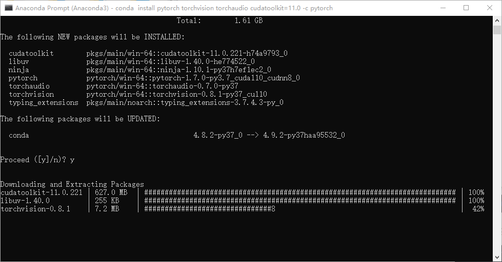 win10 Anaconda 配置CUDA、CUDNN、pytorch详细安装教程_anaconda安装需要cuda吗-CSDN博客