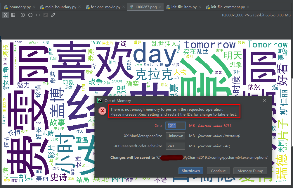 Pycharm can’t open the picture inside, and it shows Image not loaded ...