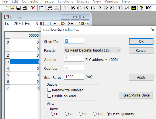 PLC作为Modbus TCP服务器_nx plc做modbus 服务端-CSDN博客