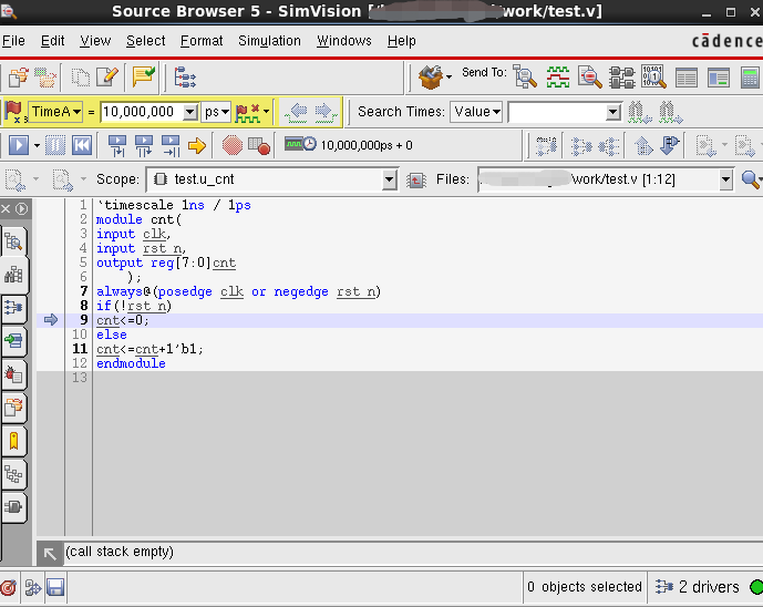 数字ic学习之工具篇：ncverilogsimvision（cadence） Csdn博客 