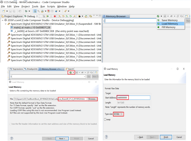 DSP烧写程序的步骤流程_dsp程序-CSDN博客