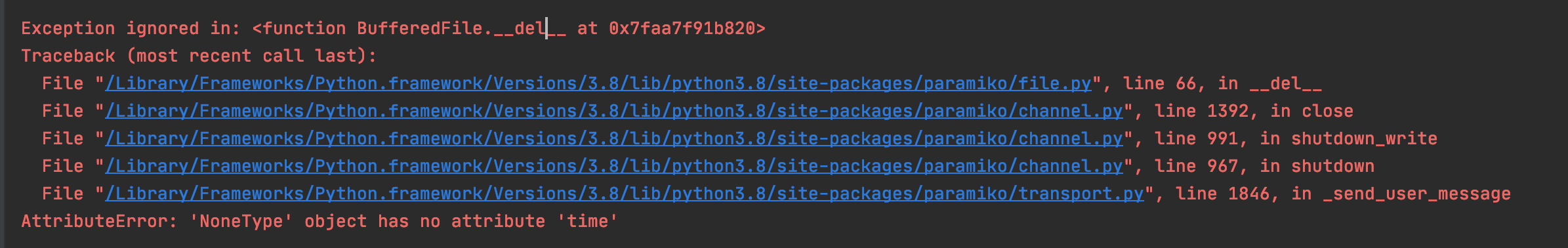 paramiko 连接ssh报错_为什么可以手动ssh连接,但是通过paramiko.sshclient().connect就是连接不-CSDN博客