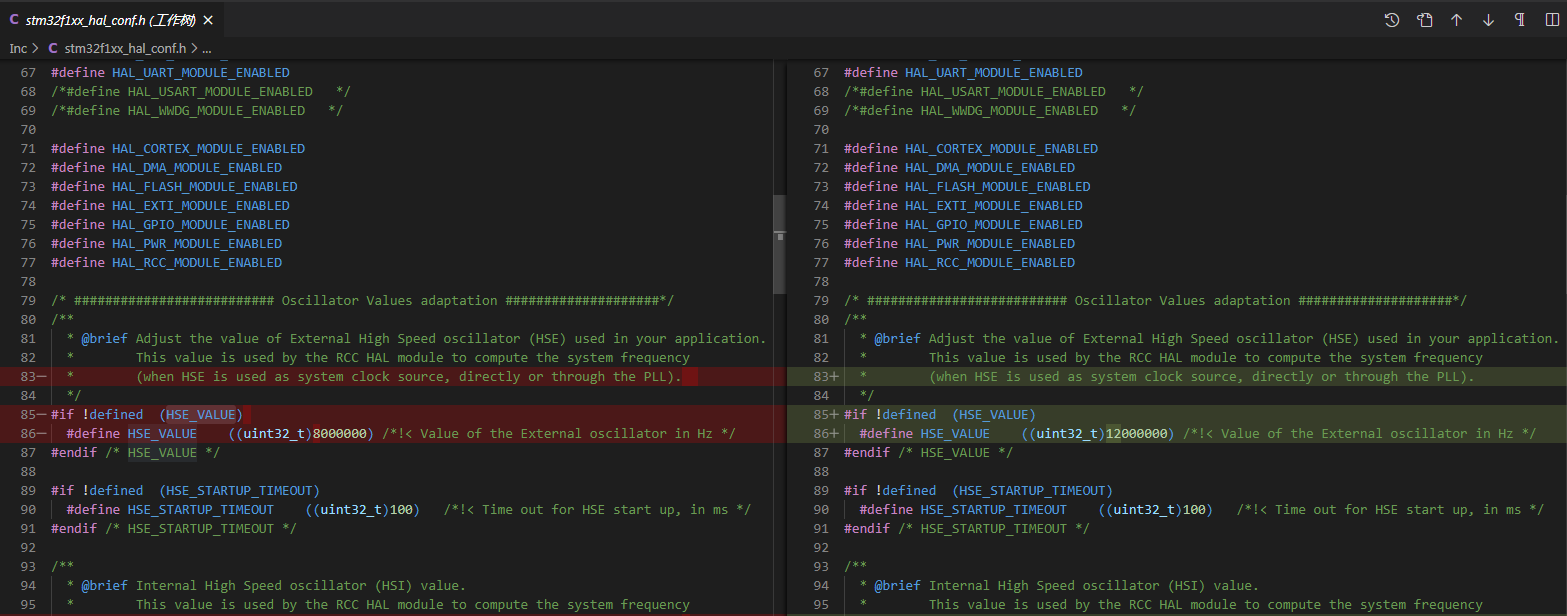 hal工程修改晶振参数_hal库 修改晶振-CSDN博客
