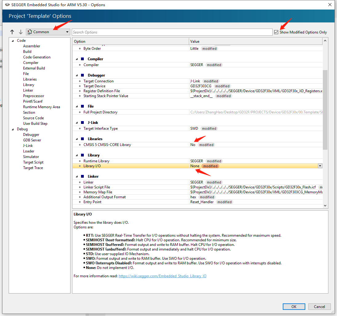 MCU开发 —— GD32篇：2.SEGGER Embedded Studio 重构项目工程_segger如何修改生成.hex文件的路径-CSDN博客