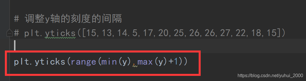 04【matplotlib】02matplotlib的基础绘图和调整x轴的刻度matplotlib X轴刻度 Csdn博客 2978
