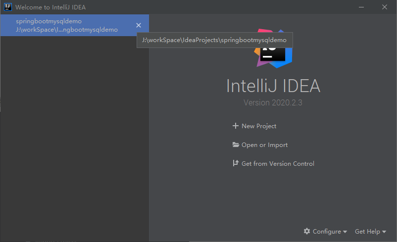 2020 11 27 Intellij Idea 如何彻底删除项目appdata中的idea项目删除 Csdn博客 