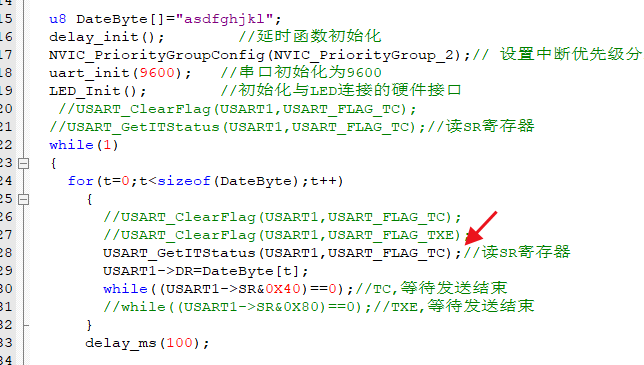 关于串口USART一些知识_usart1->dr-CSDN博客