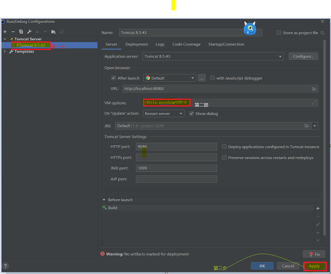解决IntelliJ IDEA中tomcat控制台中文乱码问题_intellij tomcat 乱码-CSDN博客