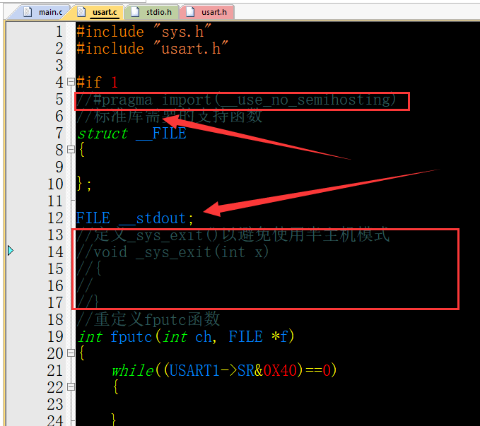 STM32F103学习笔记（4）—— 串口通信——发送、接收数据详解_int fputc(int ch, file *f)-CSDN博客