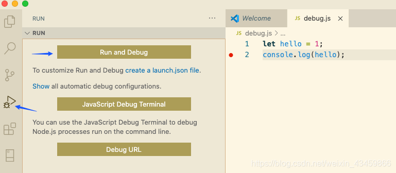 使用vscode打断点debug Javascript Typescriptvscode前端断点 Csdn博客