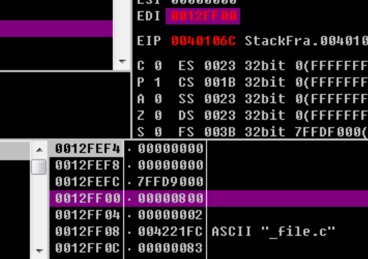 《逆向工程核心原理》第7章——栈帧，调试stackframe.exe_动态调试stackframe.exe程序-CSDN博客