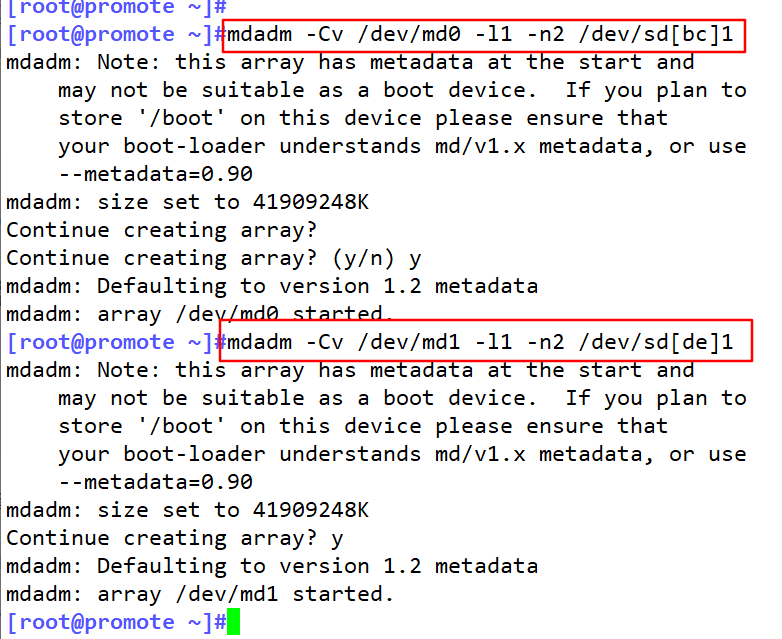 Linux技术文档：创建RAID5和RAID10磁盘阵列_制定分区类型为fd-CSDN博客