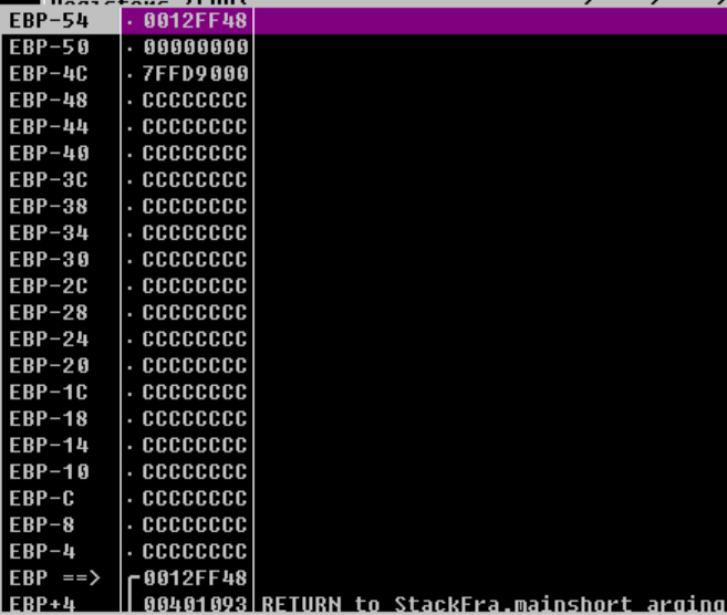 《逆向工程核心原理》第7章——栈帧，调试stackframe.exe_动态调试stackframe.exe程序-CSDN博客
