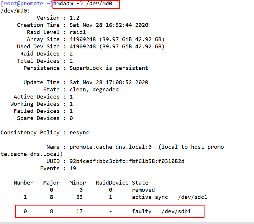 Linux技术文档：创建RAID5和RAID10磁盘阵列_制定分区类型为fd-CSDN博客