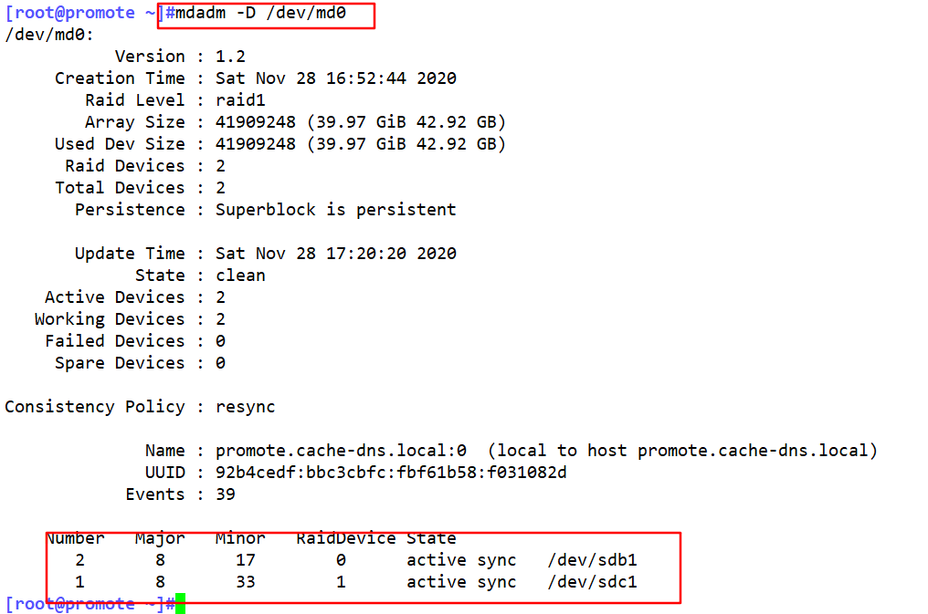 Linux技术文档：创建RAID5和RAID10磁盘阵列_制定分区类型为fd-CSDN博客