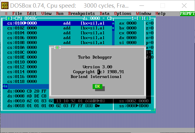 微机原理及应用实验——汇编环境MASM的使用_mount c d:masm-CSDN博客