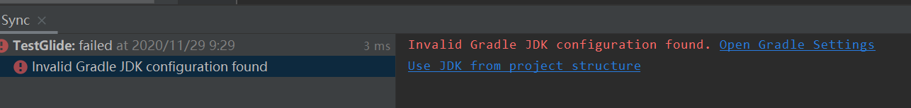 Invalid Gradle JDK configuration found. Open Gradle Settings Use JDK from project structure-CSDN博客