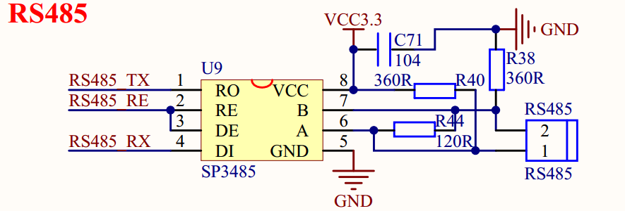 STM32CubeMX | 37 - 使用RS485总线进行双板通信（SP3485）_Mculover666的博客-CSDN博客_hal_rs485ex_init
