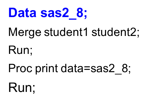 SAS程序语句_sas 产生二维列联表-CSDN博客