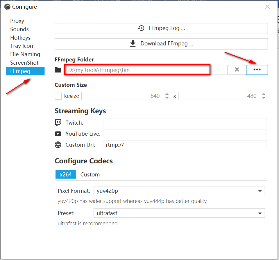 Captura如何配合FFmpeg使用详解_captura怎么选择ffmpeg-CSDN博客