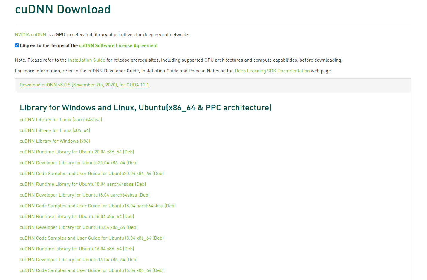 ubuntu20.04安装nvidia显卡驱动/CUDA/cuDNN_ubuntu end user license agreement │ ---------------CSDN博客