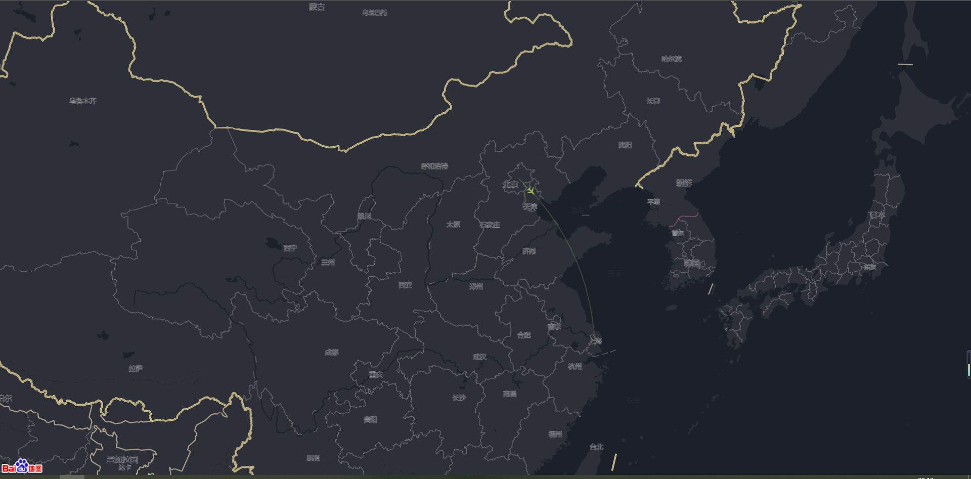 Echart基于百度地图实现地图飞线_symbol: planepath,-CSDN博客