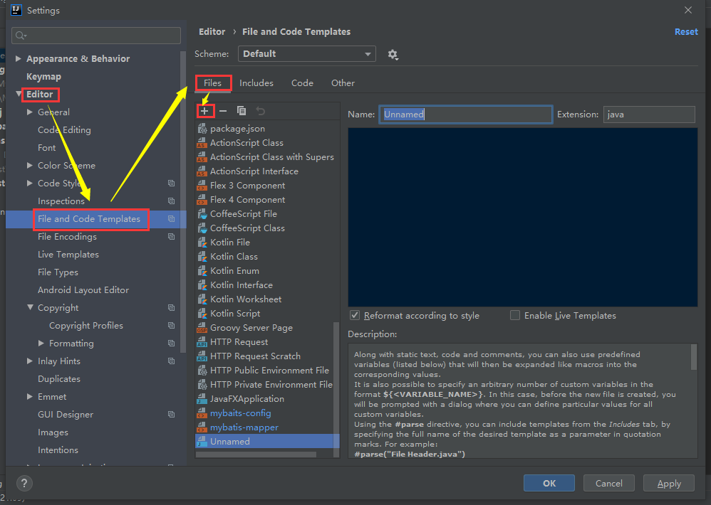 idea新增模板文件（IDEA找不到mybatis-config.xml配置文件问题）_idea里没有新建mybatis-config.xml选项-CSDN博客