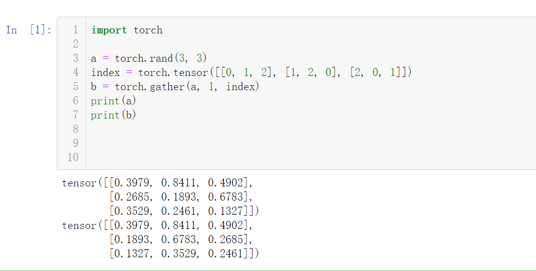 pytorch每日一学32(torch.gather())沿指定维度收集值_torch.gather index int32-CSDN博客