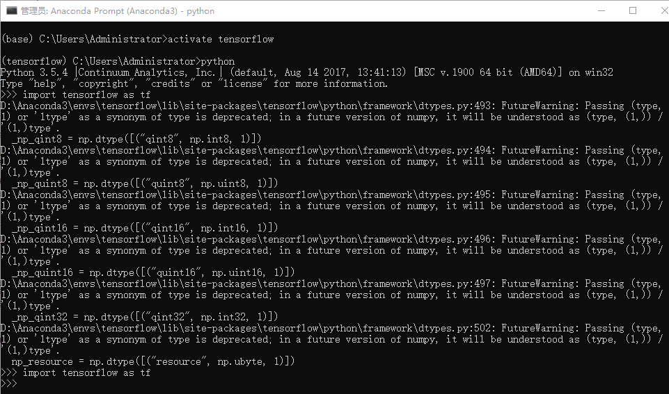 导入tensorflow包报错——ImportError: DLL load failed: 找不到指定的模块_tensorflow importerror: dll load failed ...