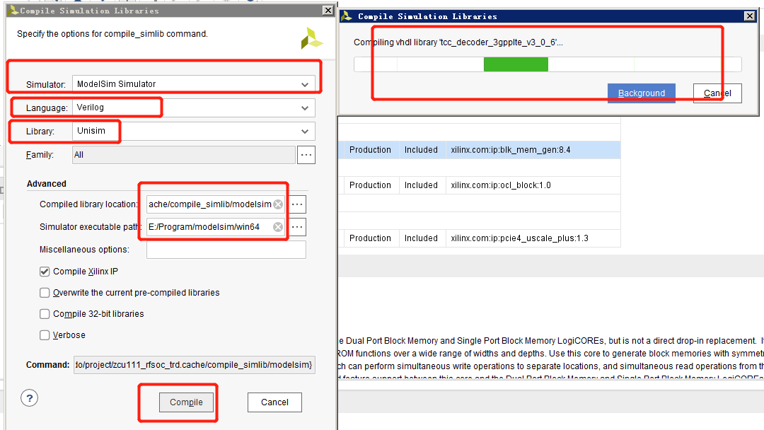 modelsim中添加xilinx ip库_fpga modules中引用xilinx的ip库,在modelsim找不到-CSDN博客