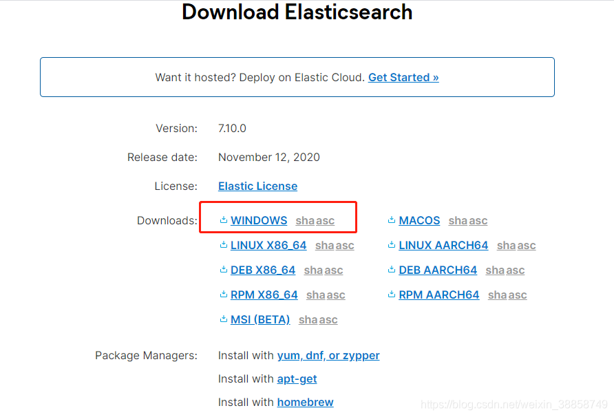 Elasticsearch的安装及其 用python操作elasticsearchpython安装elasticsearch Csdn博客