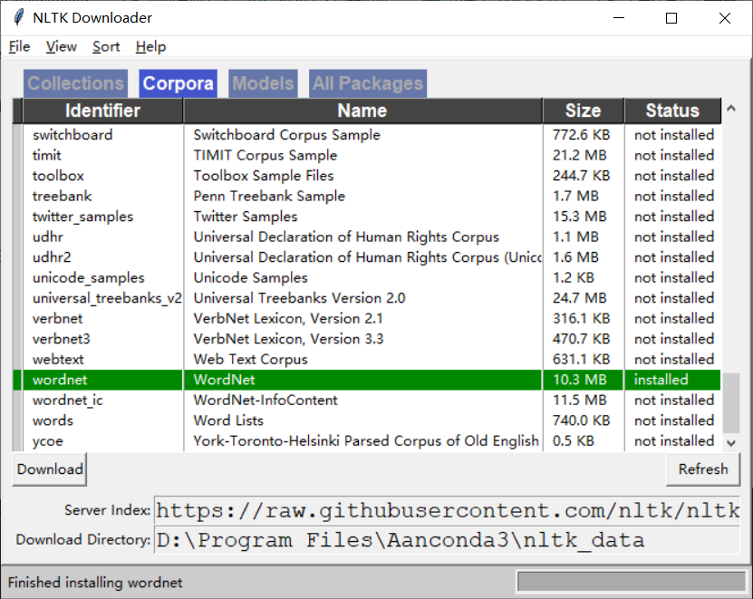 下载nltk语料库出错 [Errno 11004] getaddrinfo failed_pycharm [errno 11004] getaddrinfo failed-CSDN博客