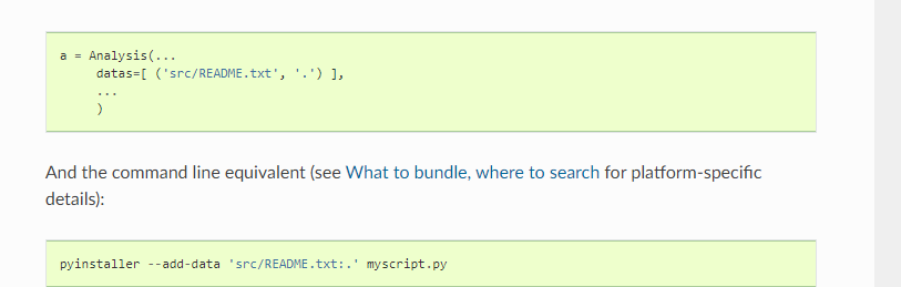 pyinstaller 打包 含静态文件例子_pyinstaller +spec打包多目录多文件,有静态文件-CSDN博客