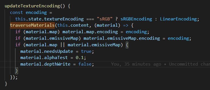 three.js 加载透明贴图模型不正常显示的问题，渲染透明贴图gltf模型_three.js material.depthwrite=false-CSDN博客