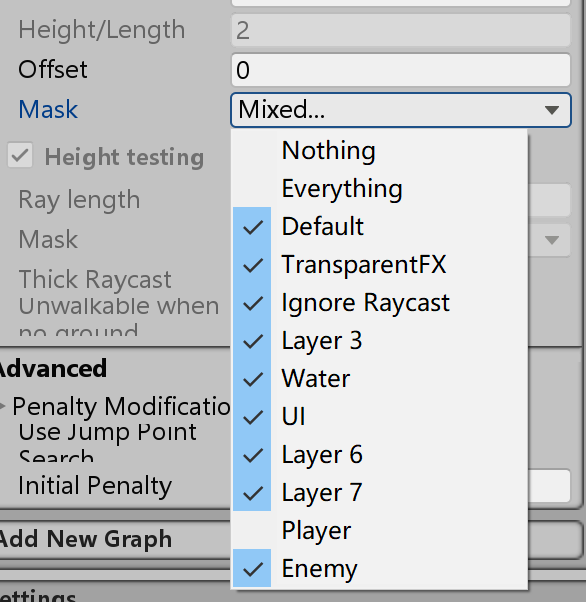 Unity2D：自动寻路插件A* Pathfinding教程——Graph建立-CSDN博客