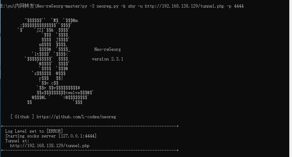 工具之使用教程Neo-reGeorg_neoregeorg-CSDN博客