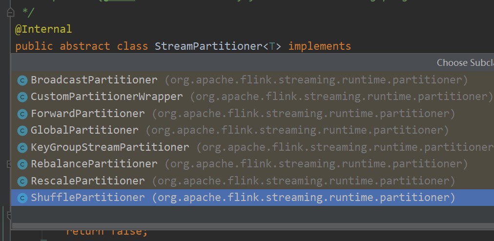 [Flink] partition strategy and source code analysis of Flink - Programmer Sought