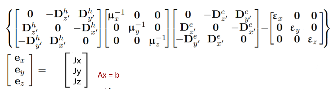 Finite Difference Frequency Domain(FDFD) 算法和C++实现_yifeizhe的博客-CSDN博客