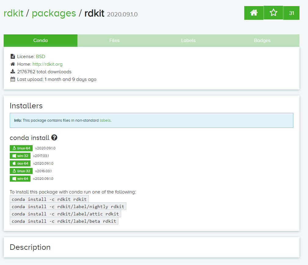 rdkit安装_rdkit包安装慢-CSDN博客