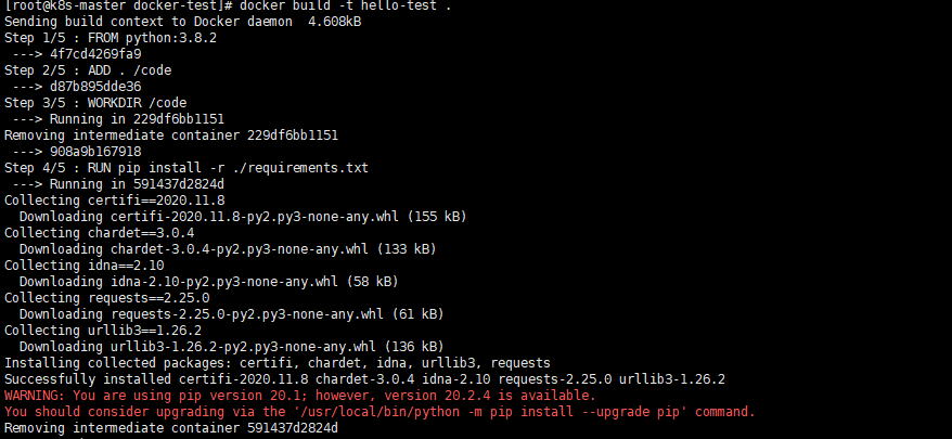 将本地Python项目打包成docker镜像，并在docker中运行_python 做成docker镜像-CSDN博客