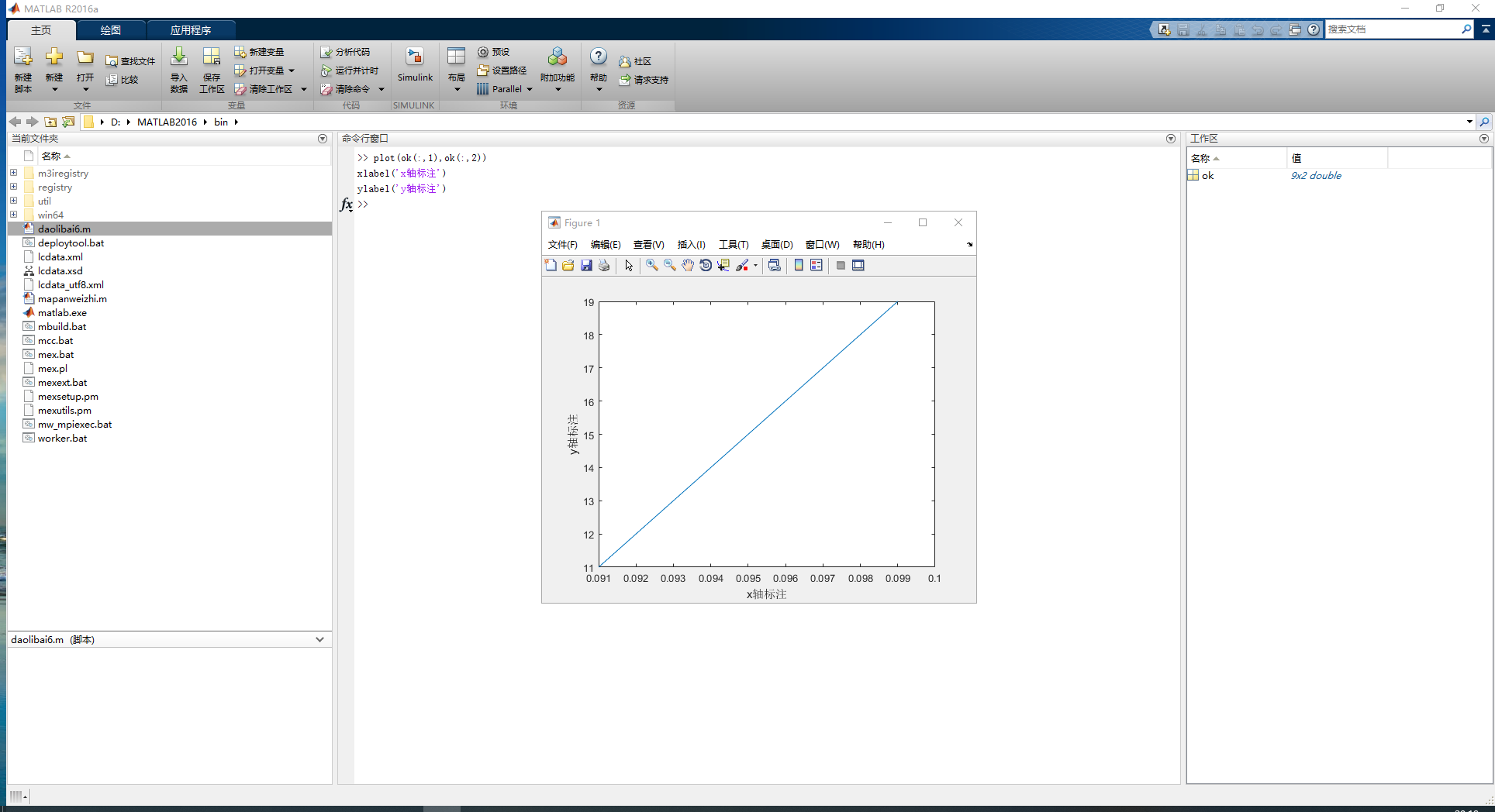 matlab画图（针对新手）：将txt、excel中的数据转换成关系图_matlab 两组数据关系图-CSDN博客