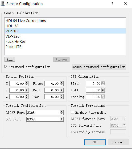 Velodyne VLP16 WIN下配置_修改velodyne vlp-16的ip和udp端口-CSDN博客
