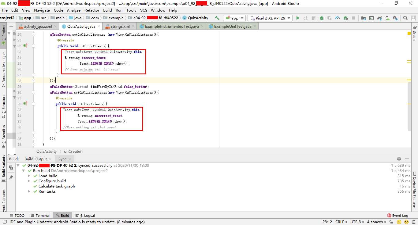 实验二、GeoQuiz-CSDN博客