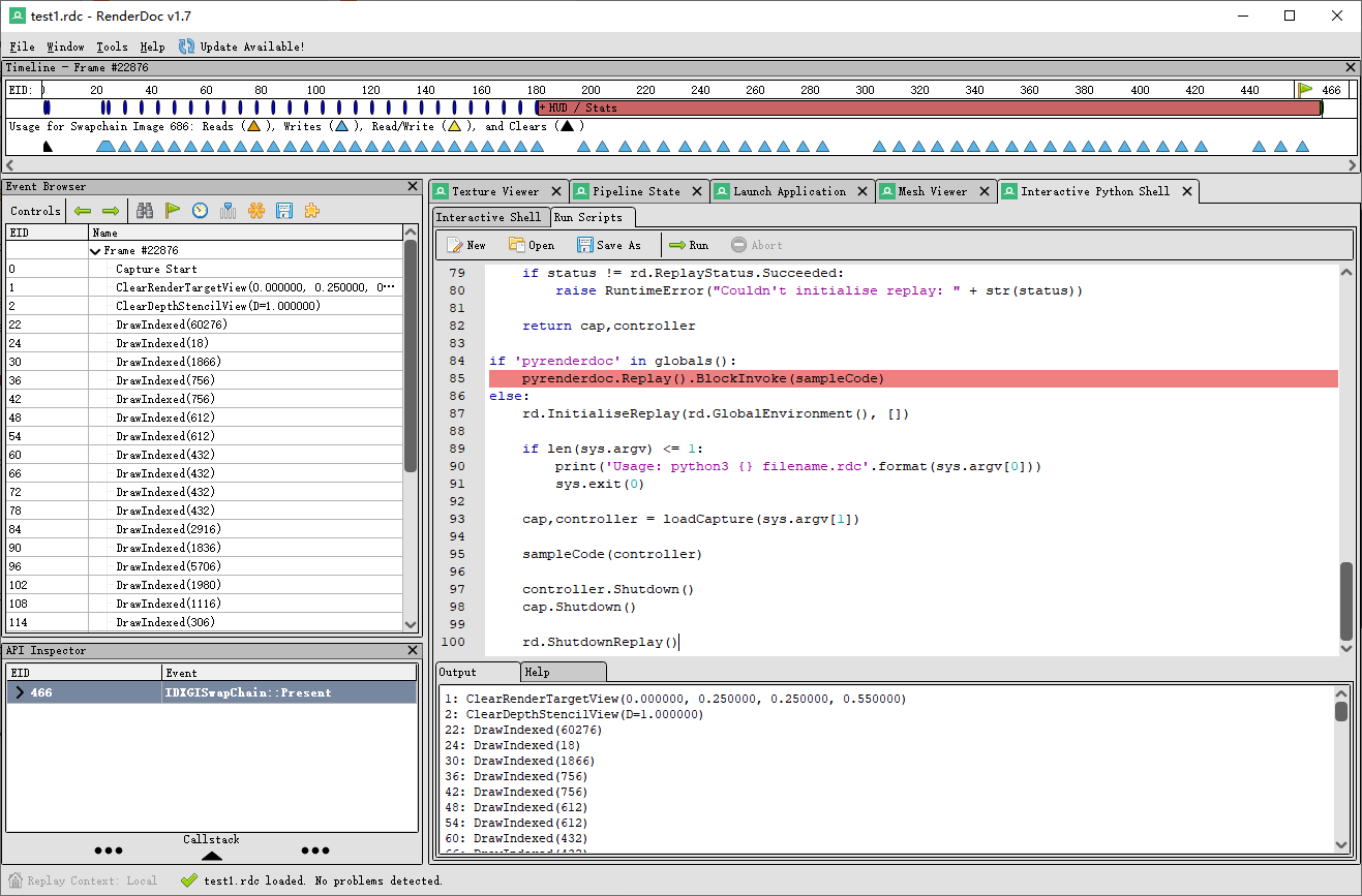 学习使用 RenderDoc 的 Python API_renderdoc api none-CSDN博客