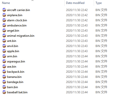 下载quickdraw-dataset数据集并将数据保存成图片_quickdraw数据集下载-CSDN博客