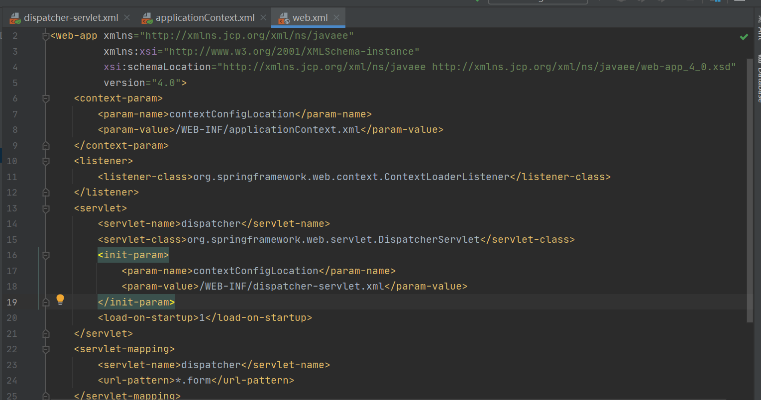 Invalid content was found starting with element ‘{“http://xmlns.jcp.org/xml/ns/javaee“:init ...